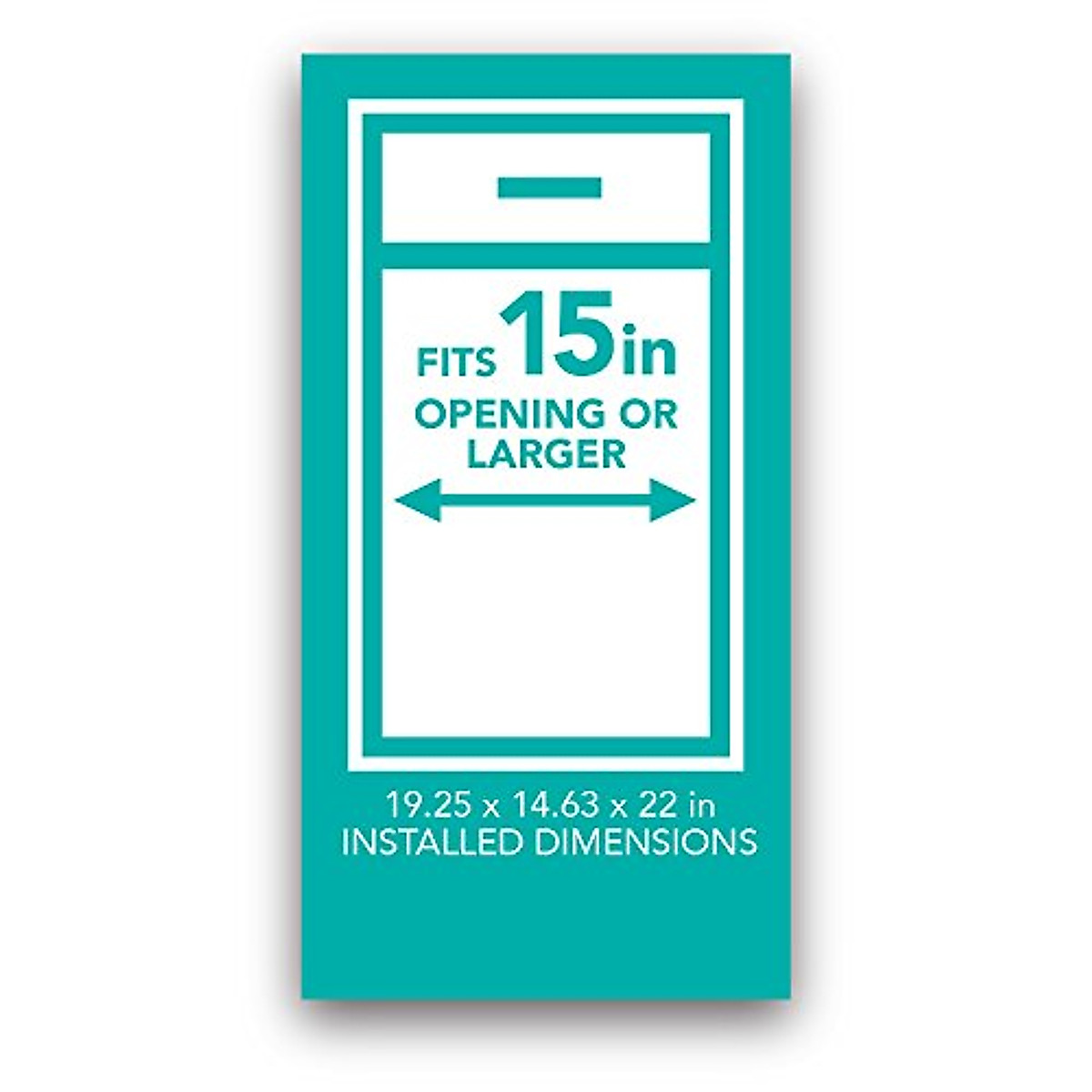 Panacea Grayline Double Trash Can Slide Out Basket Storage, Satin Nickel