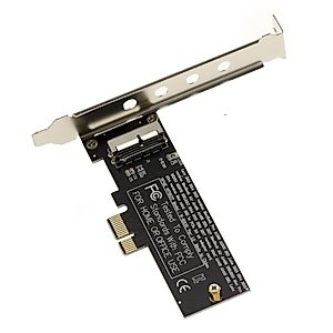 KALEA-INFORMATIQUE PCIe Controller Card Compatible for Mac 2013 SSD and Plus in 28 pin 12+16 Pins - PCI Express x4
