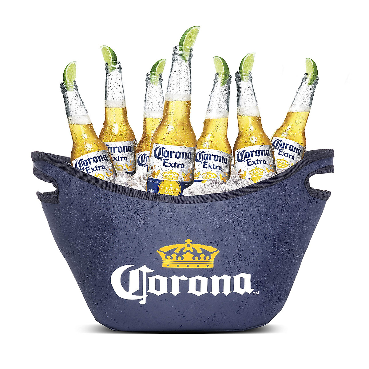 Vacu Vin Collapsible Ice Bucket Corona Beer Accessory, One Size, Multi