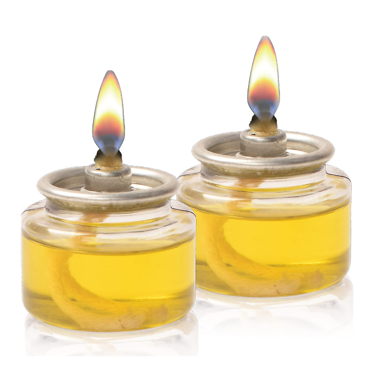 Ner Mitzvah Extra Virgin Olive Oil Shabbat Candles - 4 Hour Olive Oil Candles - 24 Pack Pre-Filled Shabbos Candles with Quick Light Technique