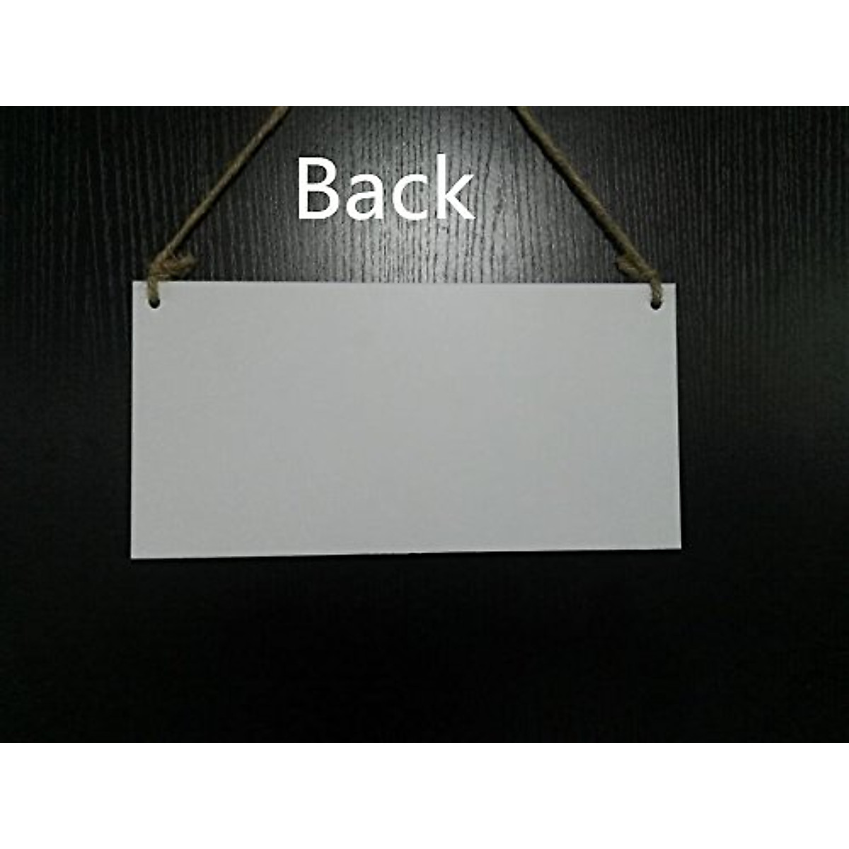 Meijiafei Welcome to The Fairy Garden Hanging Plaque Garden Shed Summerhouse Sign Gifts for Her 10" X 5"