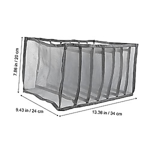 Cabilock 1pc Box Clothes Storage Box Sock Organizer Foldable Closet Storage Boxes Vanity Drawers Closet Drawers for Clothes Dressers for Closet Clothing Drawers Underwear Storage Box Tie