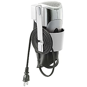 YAMAZAKI home 7581 Hair Dryer Holder, One Size, White