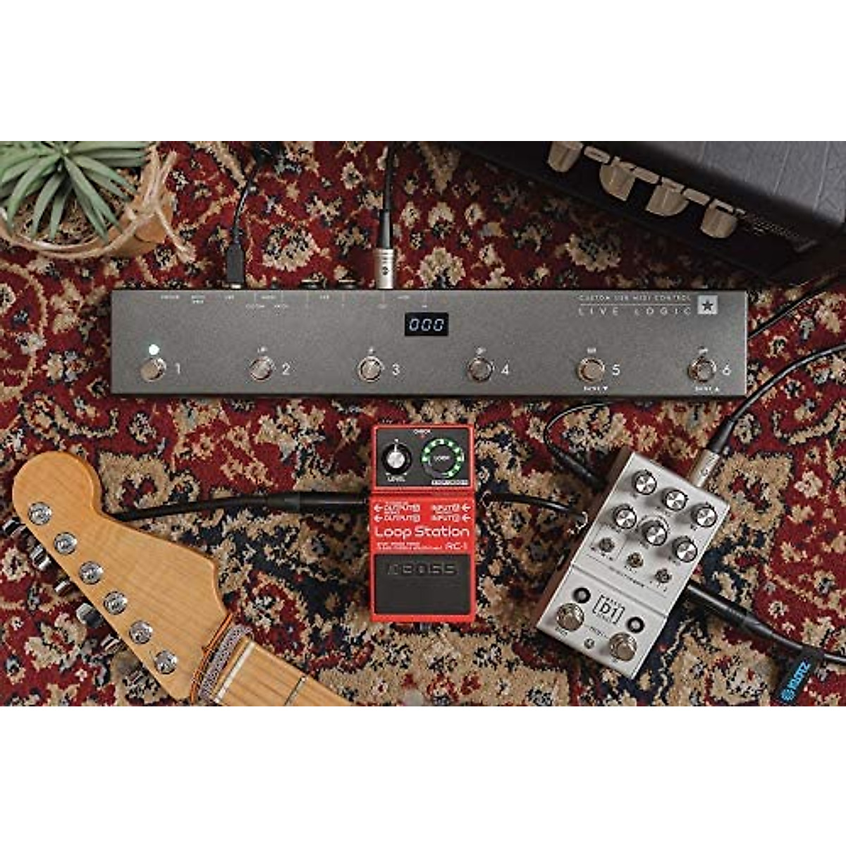 Blackstar Live Logic 6 Button Midi Foot Controller