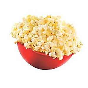 A Holly Wood Night Movie Night Gift Basket full of movie night snacks