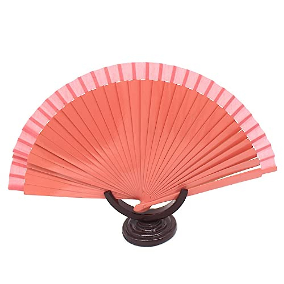 ONILA Folding Hand Fan Folding Fans Dance Wedding Party Lace Fans Plastic Silk Folding Hand Held Fan Home Decoration Handmade Fan Handheld Fans (Color : 5)