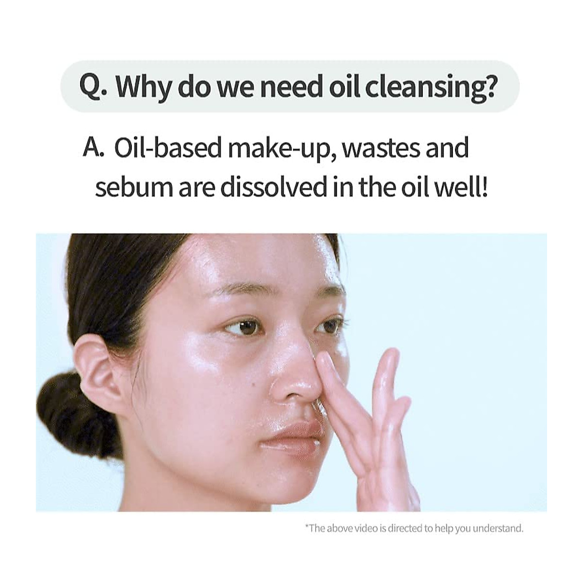 ANUA Heartleaf Pore Control Cleansing Oil Korean Facial Cleanser, Daily Makeup Blackheads Removal 6.7 fl oz(200ml)