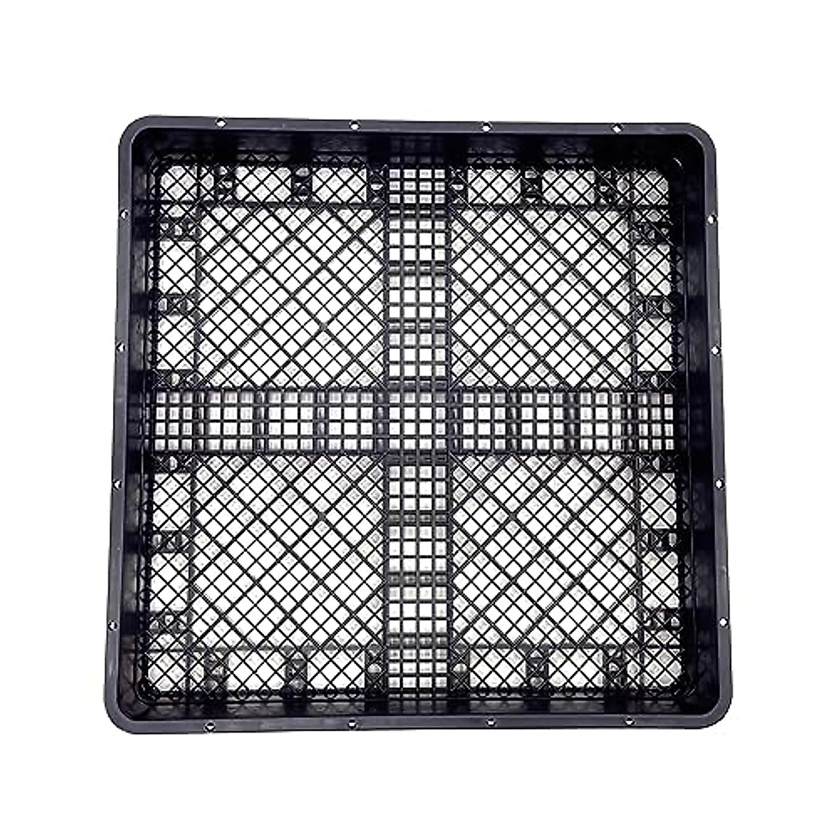 Farag Janitorial Flatware Rack for Commercial Dishwasher | Full Size Combination | Polypropylene | Gray