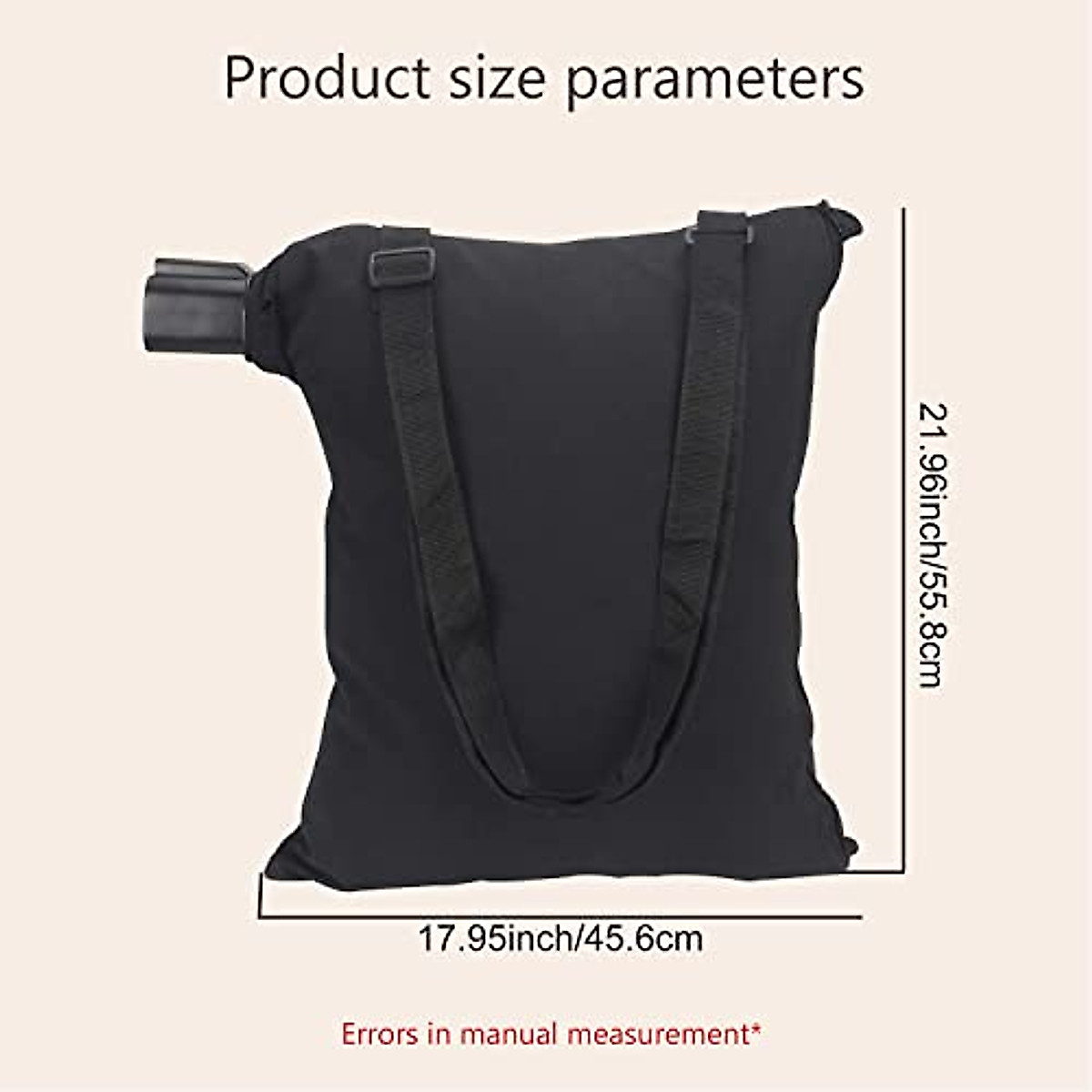 AMTHKNO Leaf Blower Bag 31118142AG for Homelite UT42120, UT42120A Electric/Vac