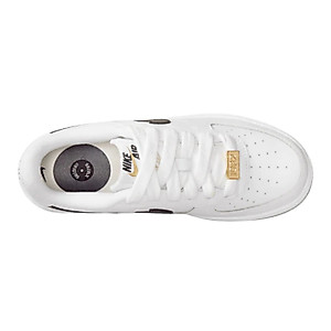 Nike Air Force 1 PRM Mens Size - 7 White/Black-metallic Gold
