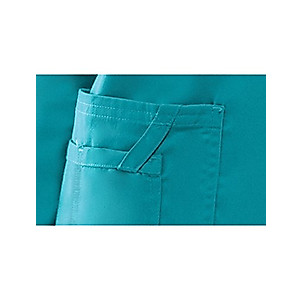 Cherokee Zip Front Scrub Jackets for Women, Workwear Core Stretch Soft Brushed Twill 4315, S, White