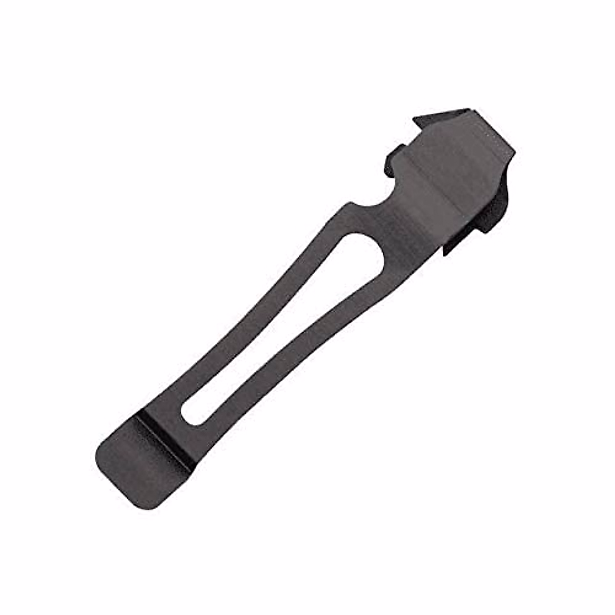 Leatherman 934855 Quick Release Black Multi-Tool Pocket Clip with Lanyard Ring for Leatherman Charge AL, Charge ALX, Charge Ti, Charge TTi, Charge XTi, Original Surge, Surge, and Wave Multi-Tools