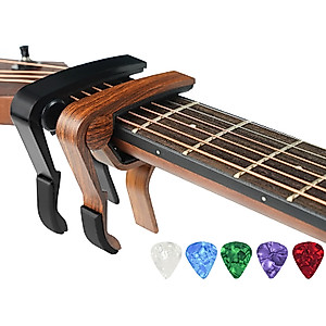 Guitar Capo for Acoustic and Electric Guitar Accessories 2 pack
