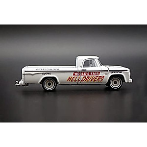 1966 Dodge D-100 Pickup Truck, White - Greenlight 30331/48-1/64 Scale Diecast Car