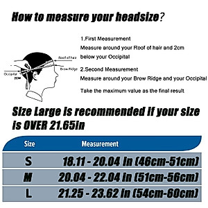 Tourdarson Skateboard Helmet Impact Resistance Ventilation for Youth & Adults (Yellow,Large)