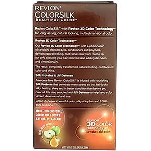 Revlon ColorSilk Hair Color, 42 Medium Auburn