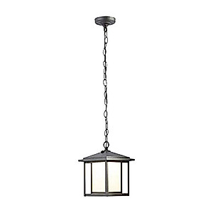 Mauvo Canyon Collection small exterior Led Hanging Lantern