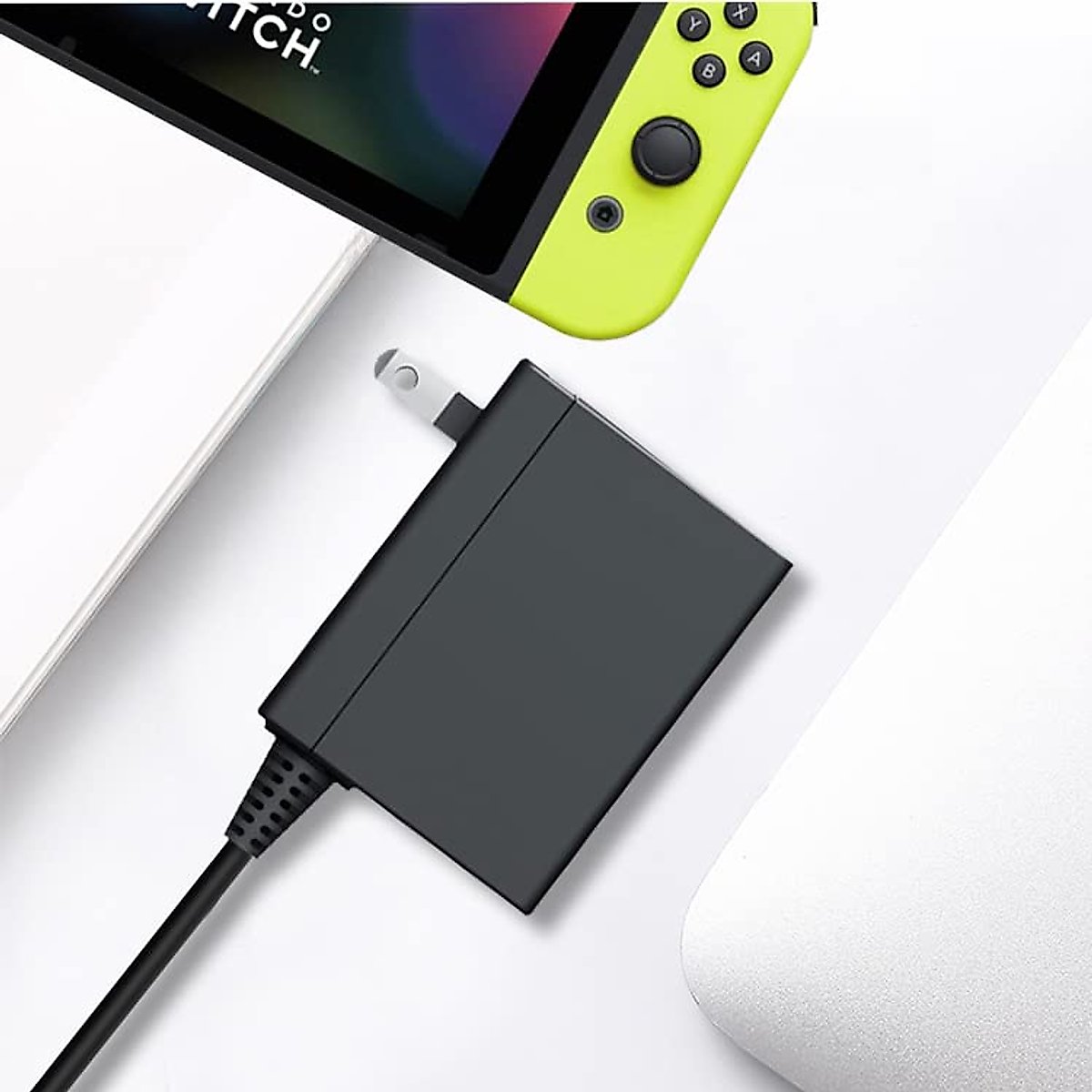 Switch Charger - Fast Charger AC Adapter for Nintendo Switch Dock/Switch and Pro Controller with Type C Charging kit (Support TV Mode)