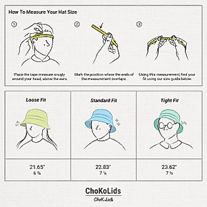 Hot Summer Bucket Hat - Trendy Cotton Sun Hat for Beach, Golf, Fishing - Fun Outdoor Vacation Boonie for Men and Women (Ocean Blue)