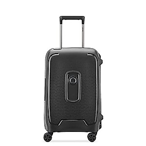 Delsey Unisex-Adult's Hand Luggage, Black, S (55cm-45 L)