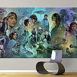 Star Wars Original Trilogy Blue Peel & Stick Wall Mural by RoomMates, RMK11456M