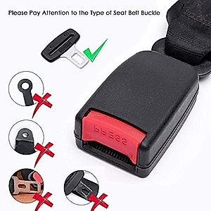 2 PCS Most Model Accessories Polyester Extension Comfortable and Convenient for Car Seats Universal，Ships from the US (9.0 Inch)