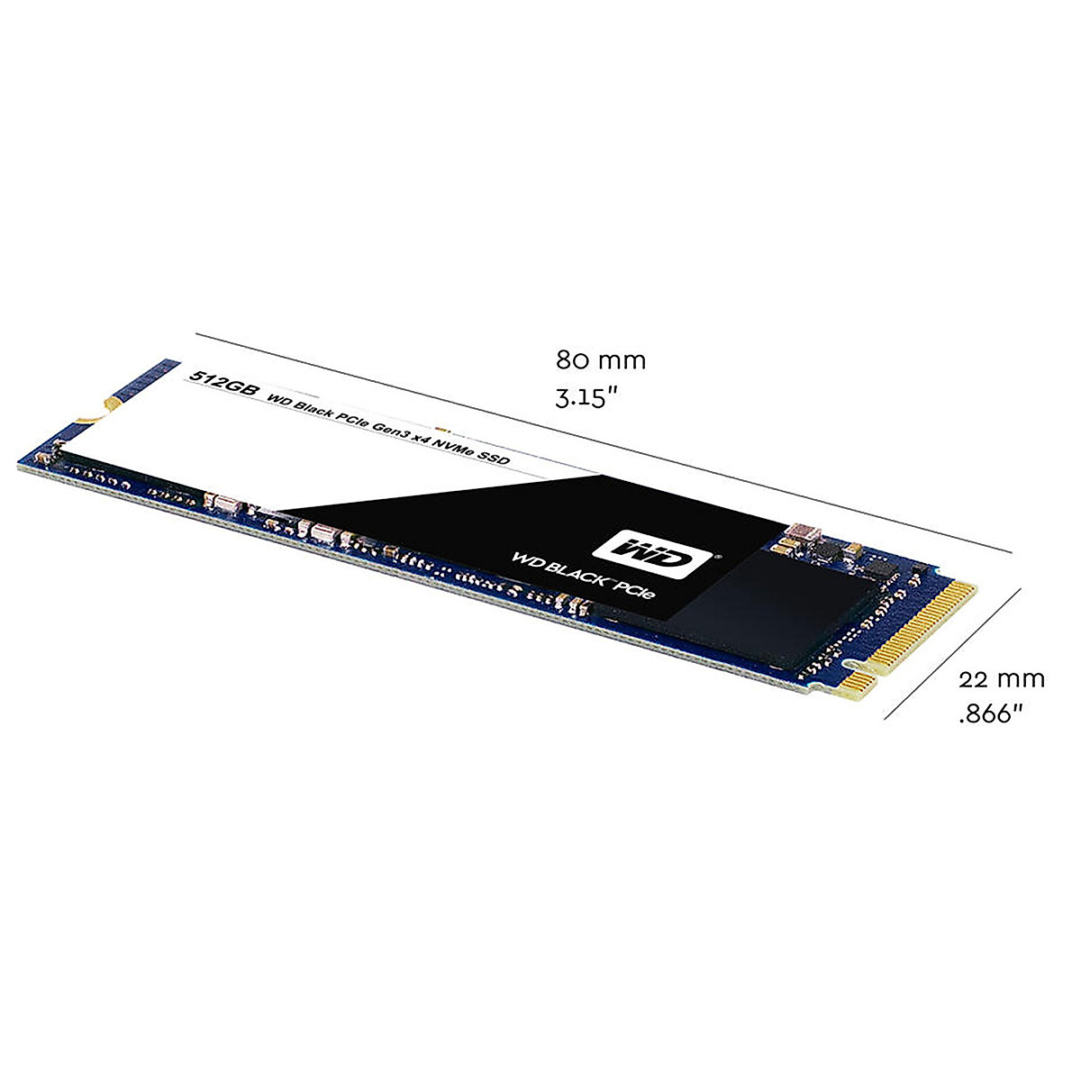 WD Black 256GB Performance SSD - 8 Gb/s M.2 PCIe NVMe Solid State Drive – WDS256G1X0C [Old Version]