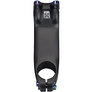 ZECHAO Full Carbon Fiber Mountain Bike Stem,6/17 Degree 31.8MM Mountain Road Bike Carbon Stem Cycling Parts Bike Stem Bike Stem (Color : 6 Degrees, Size : 130mm)