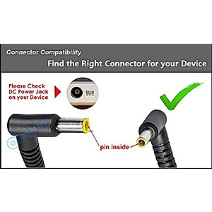 T-Power 12V Ac Dc Adapter for Korg Krome 61 88 73 88 Keyboard Workstation PA500-ORT Pa588 Pa800eX TC Helicon M50-73 MP5001005 PA800 M50 PA50 LP350 Pa50SD Krome73 Krome88 Charger Power Supply