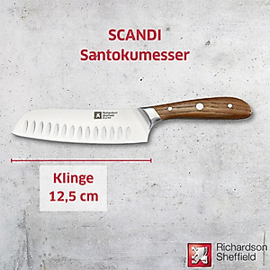 Richardson Sheffield Scandi 12.5cm Santoku Kife