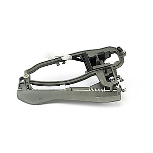 AA Ignition Front Passenger Side Door Handle - Right Side Replaces 51218243616, Compatible with BMW X5 2000, 2001, 2002, 2003, 2004, 2005, 2006 - Exterior Car Door Handle Carrier Assembly Replacement