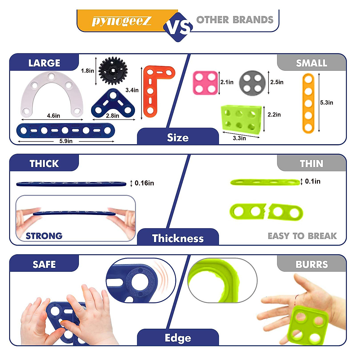 Building Toys Kits 152 Piece STEM Toys Erector Set for Boys Creative Construction Engineering Fun Educational Building Blocks Set for Boys and Girls Ages 6 7 8 9 10 11 12 Year Old, Best Toy Gift