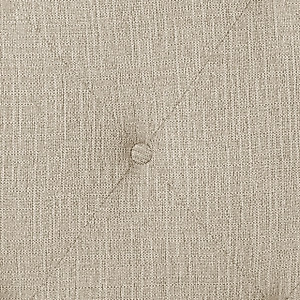 Lexicon Eulalie Upholstered Platform Bed, Cal King, Beige