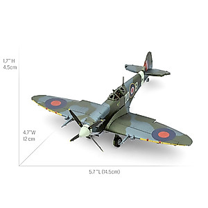 Metal Earth Supermarine Spitfire Color 3D Metal Model Kit Fascinations