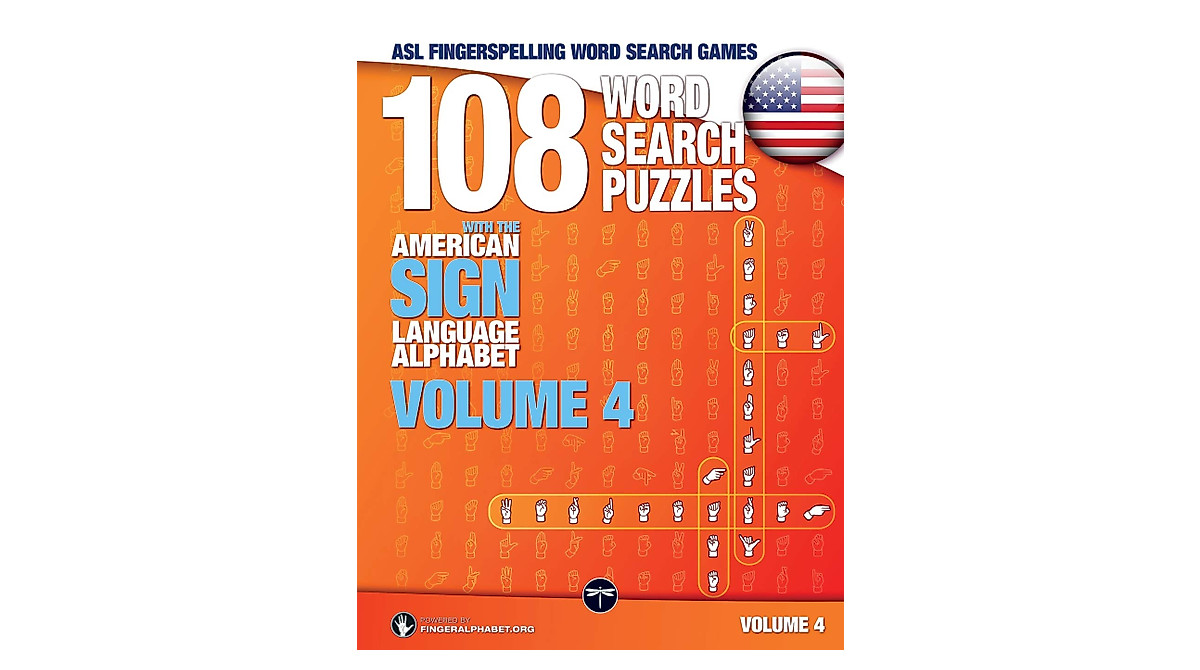 ASL Fingerspelling Word Search Games Bundle - Learn & Have Fun