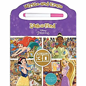 Disney Princess: Write and Ease Look and Find