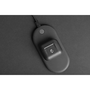 Skullcandy Indy Fuel In-Ear Wireless Earbuds, Wireless Charging, 30 Hr Battery, Microphone, Works with iPhone Android and Bluetooth Devices - Grey