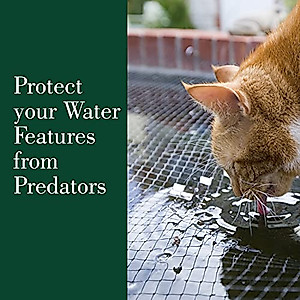 Dalen Pond & Pool Netting – Outdoor Water Garden Cover – Protective Mesh for Fish & Aquatic Life - 3/8" Mesh - (7′ x 10′)