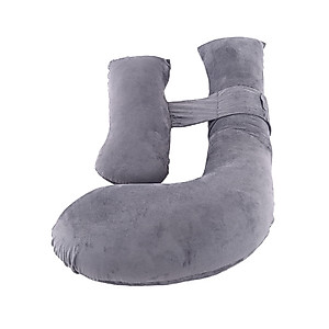 Pregnancy Pillow for Sleeping - Maternity Pillow for Pregnant Women Full Body Pillows - Support for Back, Hips, Legs, H-Shaped Pregnancy Pillow with Removable Washable Velvet Cover