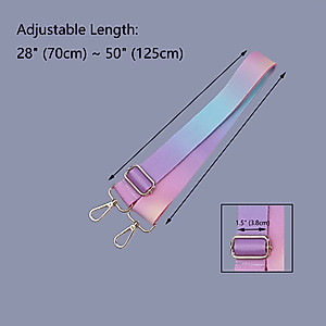 5Chaos Checker Plaid Purse Strap for Crossbody Shoulder Handbag, British Style England Canvas Adjustable Strap for Women Bag Replacement