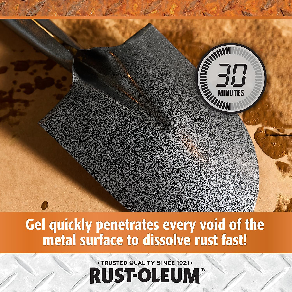 Rust-Oleum 300112 Rust Dissolver Gel, 32 oz