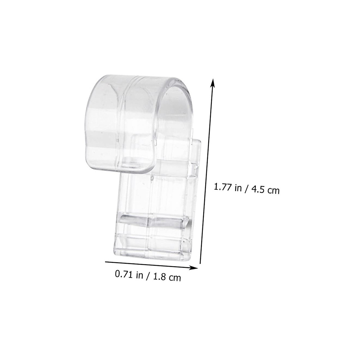 VOSAREA 12pcs Hook Clip Toothpaste Clip Coat Hangers Facial Face Wash Clear Shower Suction Hooks Mirror Holder Clips Bathroom Clear Hanging Clips Multipurpose Storage Hanging Clip