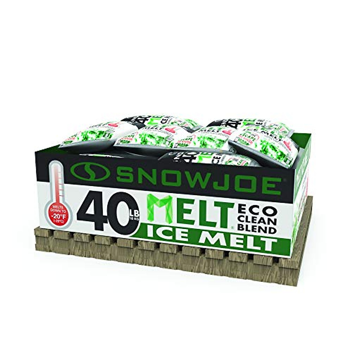 Snow Joe MELT40ECO 40-Pound Clean Ice Melt Blend
