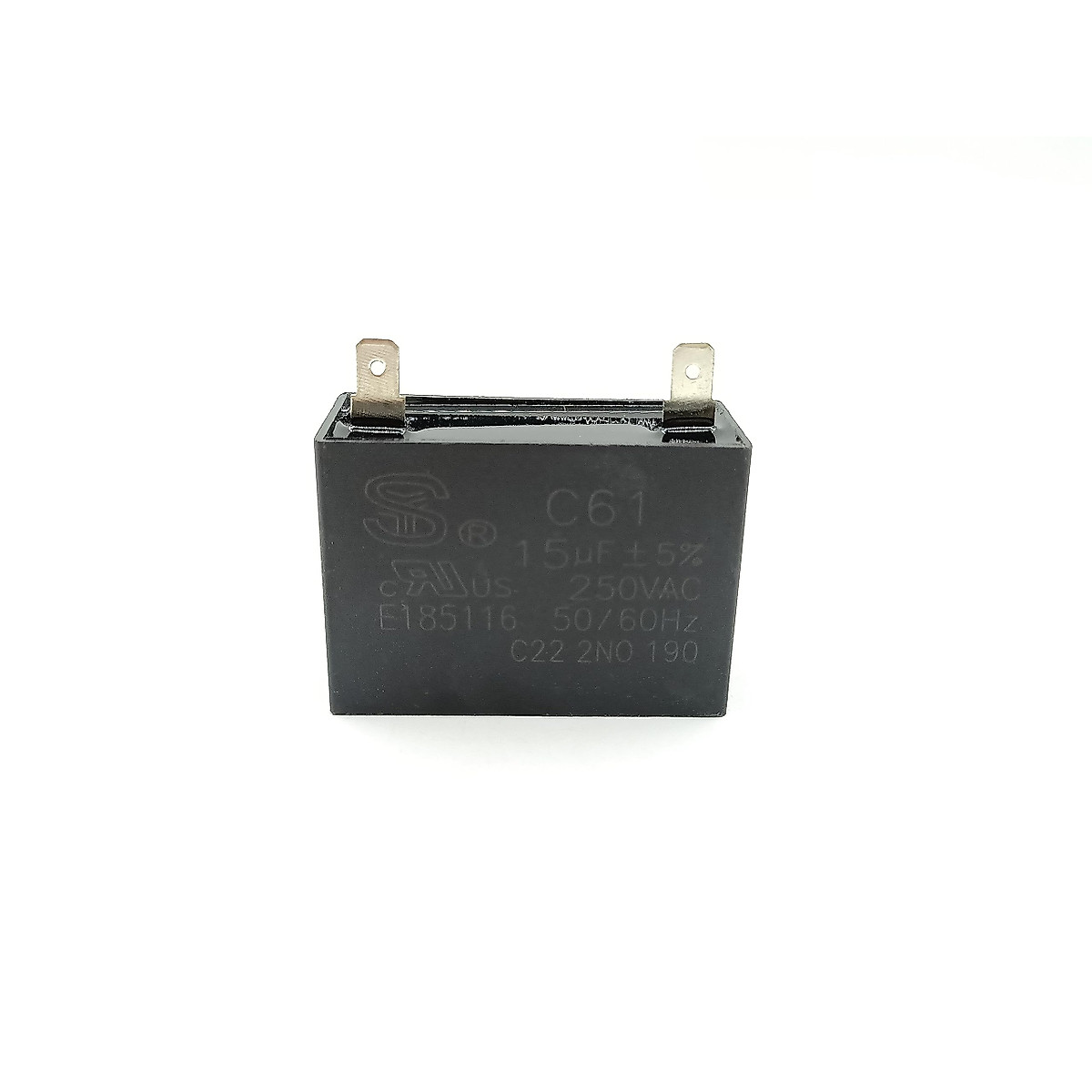 WR55X24065 15uF 210 Volts Compatible with GE Refrigerator Run Capacitor AP5957930 PS10065391