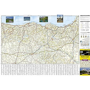 Northern Spain: Camino de Santiago Map (National Geographic Adventure Map, 3306)