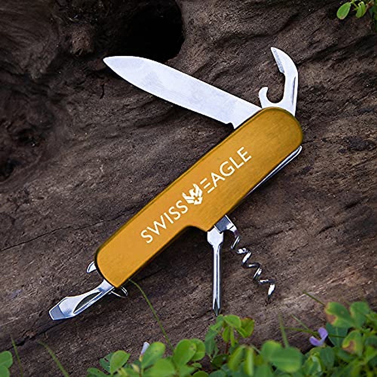 Swiss Eagle Multi-Tool Army Knife - Packs 11 Tools In Your Pocket