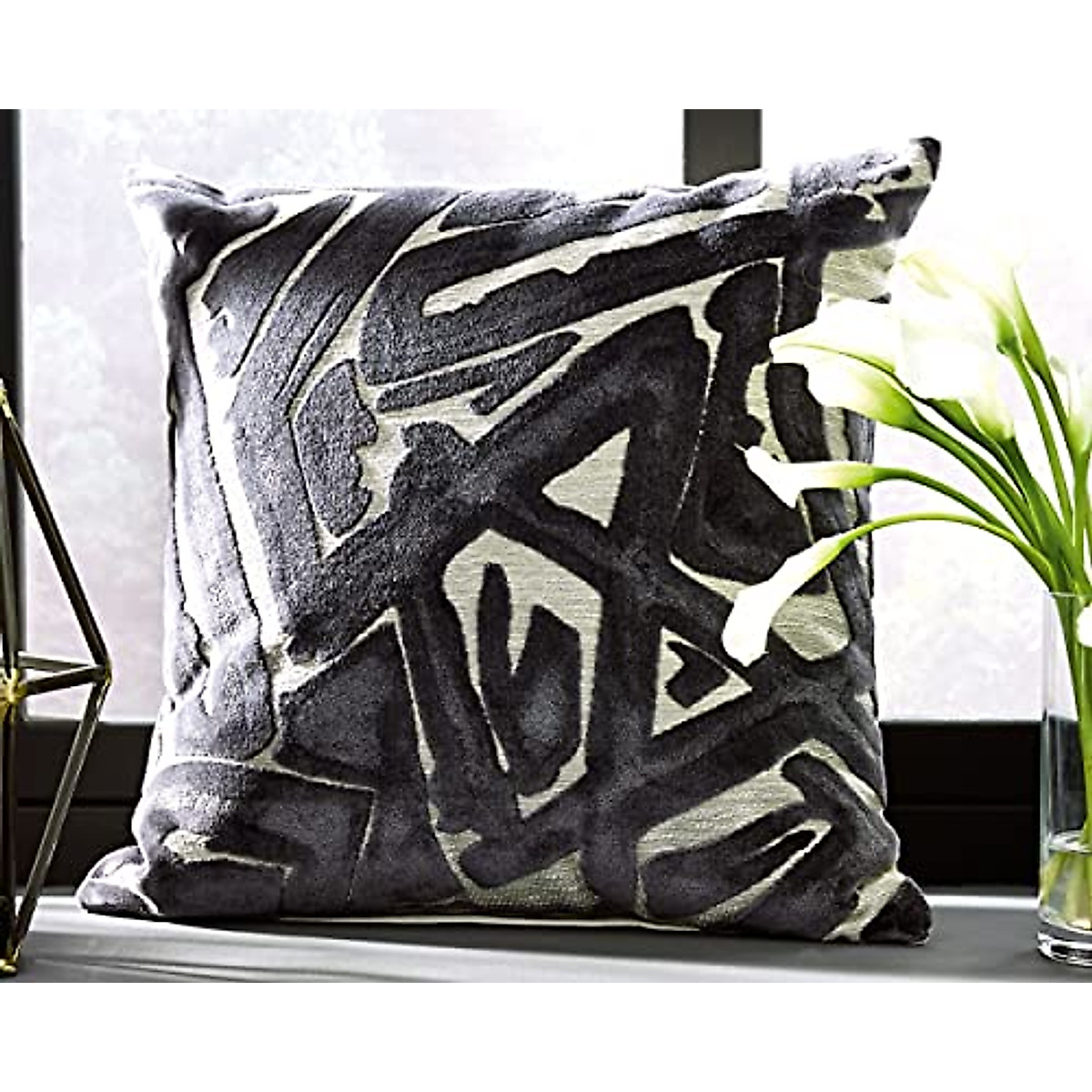 Signature Design by Ashley Kaslow Pillow, Gray