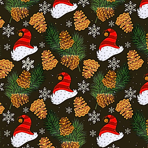 Konsait 12 Sheets Folded Large Sheets of Christmas Wrapping Paper Traditional Gift Wrap, 74 x 50cm, Xmas Festive Designs Bulk, Santa, Snowman,Snowflake,Tree,Reindeer Birthday Holiday Gifts Decor