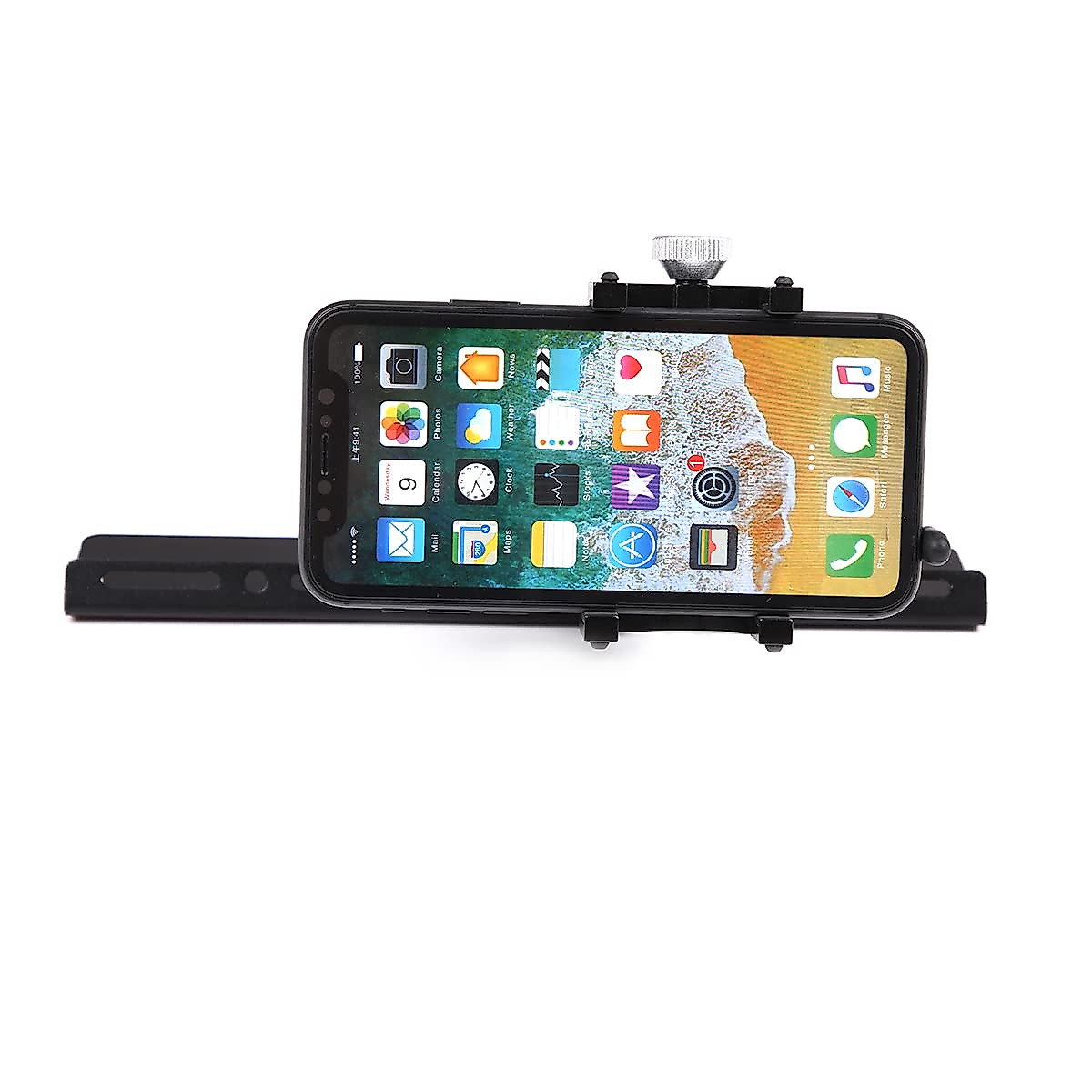 Dashboard Car Phone Holder Mount for 2011-2014 Toyota Tacoma Multifunctional Dash Panel Track, Practical Mobile Phone Navigation Stand Suitable for 4 to 7 inch Smartphones, Compatible with Tacoma