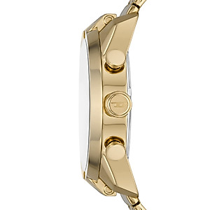 Diesel Split Stainless Steel Chronograph Men's Watch, Color: Gold (Model: DZ4590)